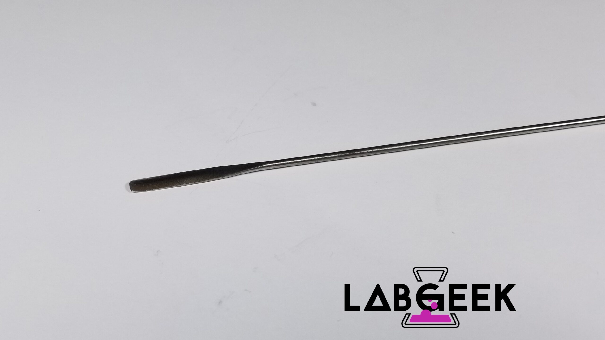 1.5mm Lab Scraper / Spoon / Spatula Stainless Steel - LabGeek