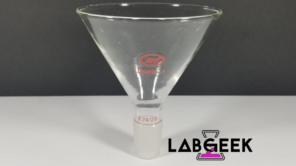 100mm Glass Funnel with 24/29 Joint - LabGeek