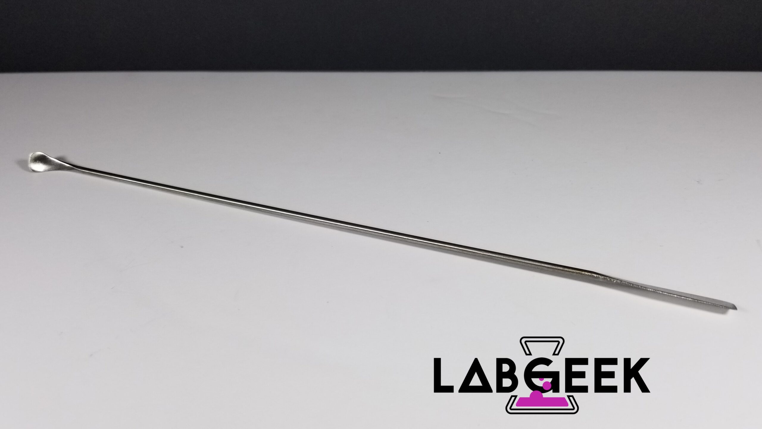 2.5mm Lab Scraper / Spoon / Chattaway Spatula Stainless Steel - LabGeek