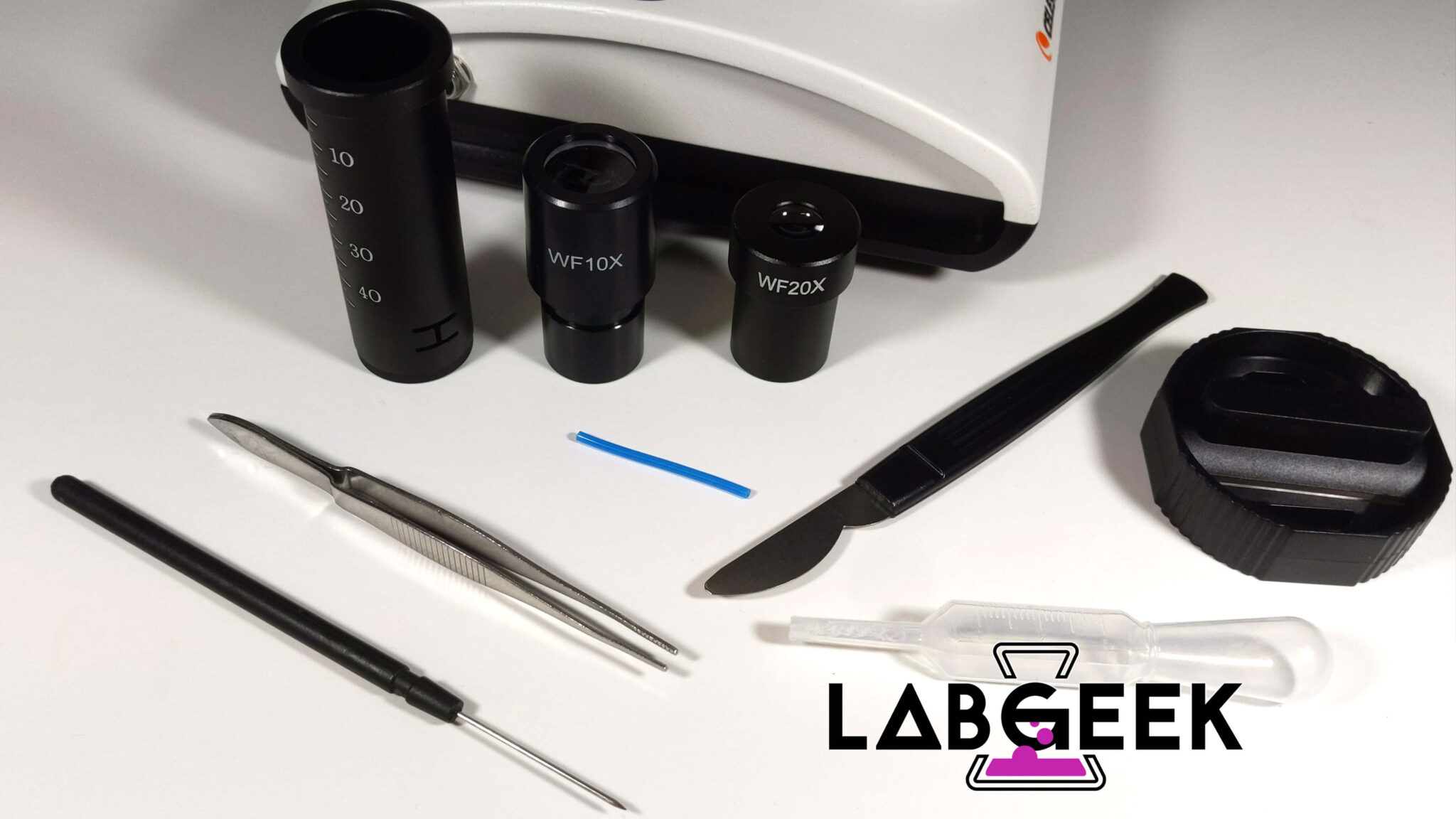 Optical Microscope Set (up to 1600x) - LabGeek