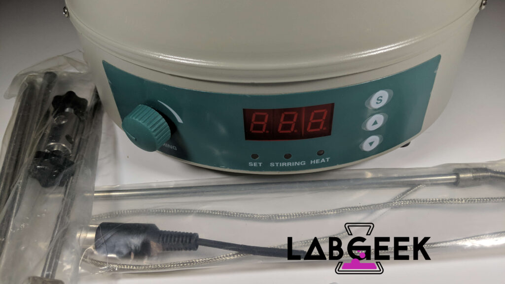 Heating Mantle with Digital Display and Stirrer - LabGeek